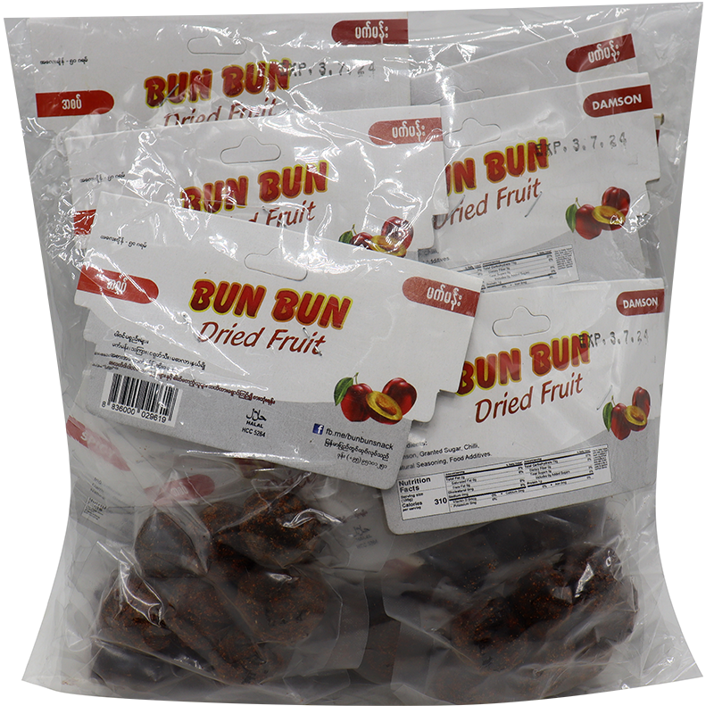 Makroclick | Bun Bun Preserved Spicy Damson 50 g x 12 pcs