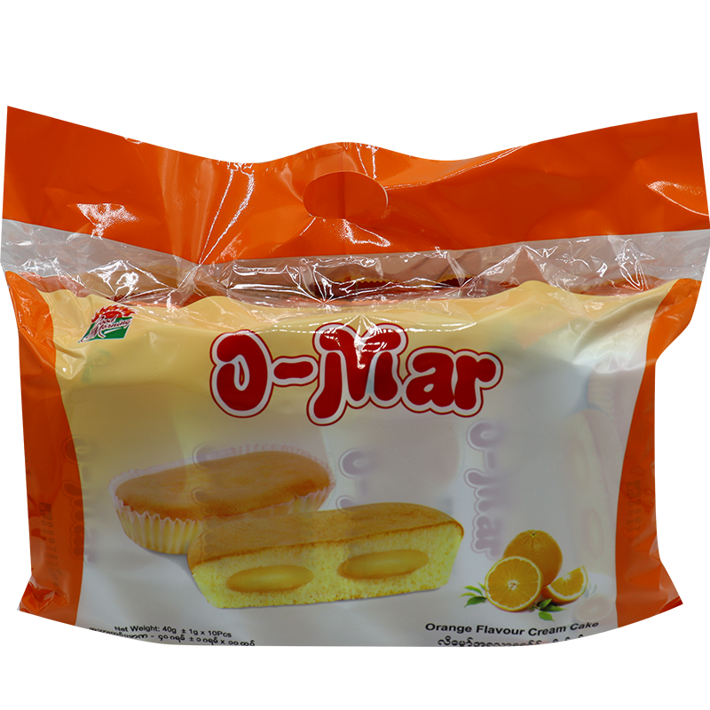 Makroclick | O-Mar Orange Cream Cake 36 g x 10 pcs