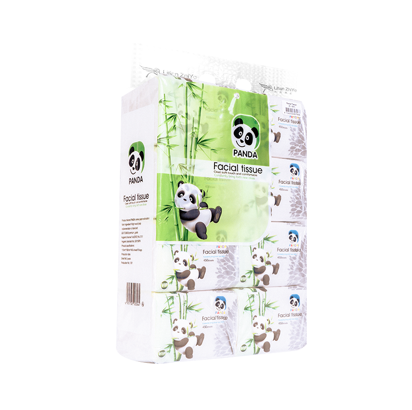 Makroclick | PANDA FACIAL TISSUE (SIZE S) X 8