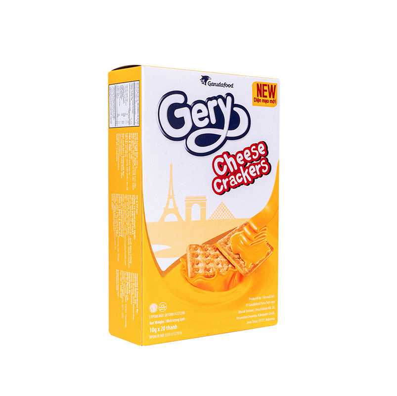 Makroclick | Gery Cheese Cracker 9 g x 20 pcs