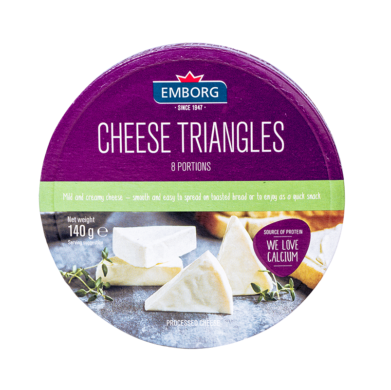 Makroclick | EMBORG Cheese Triangle 140G x 1