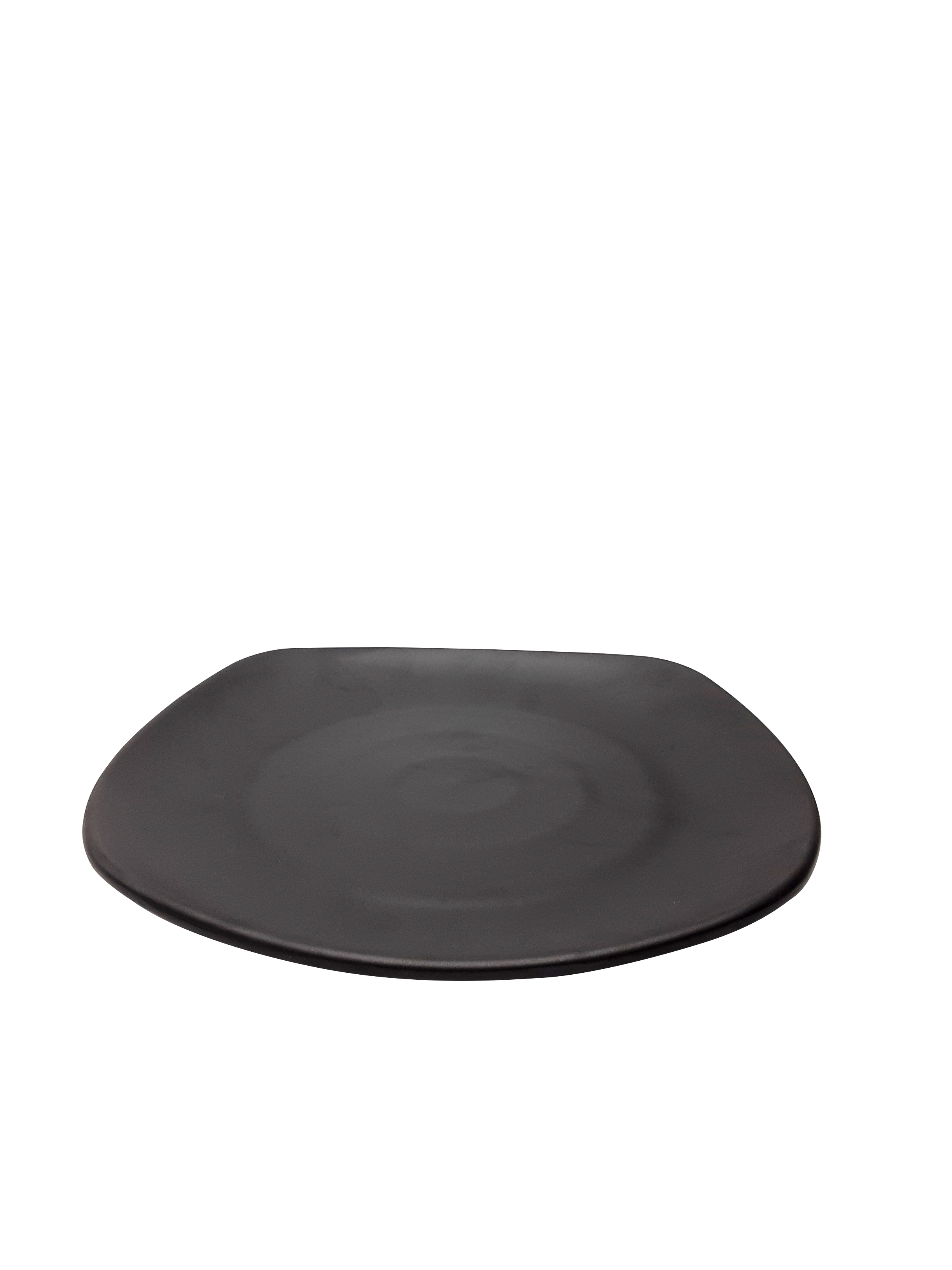 Makroclick | ARO SQUARE PLATE 9.5 Inches BLACK
