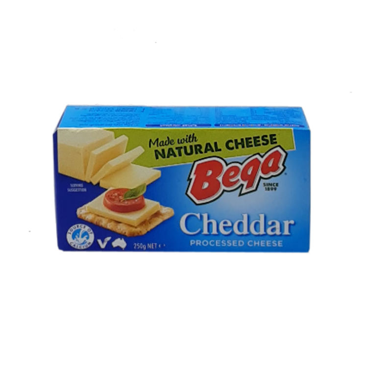 Makroclick | BEGA Cheddar Processed 250G x 1