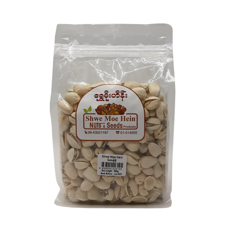 Makroclick | Shwe Moe Hein Roasted Pistachios 500G x 1