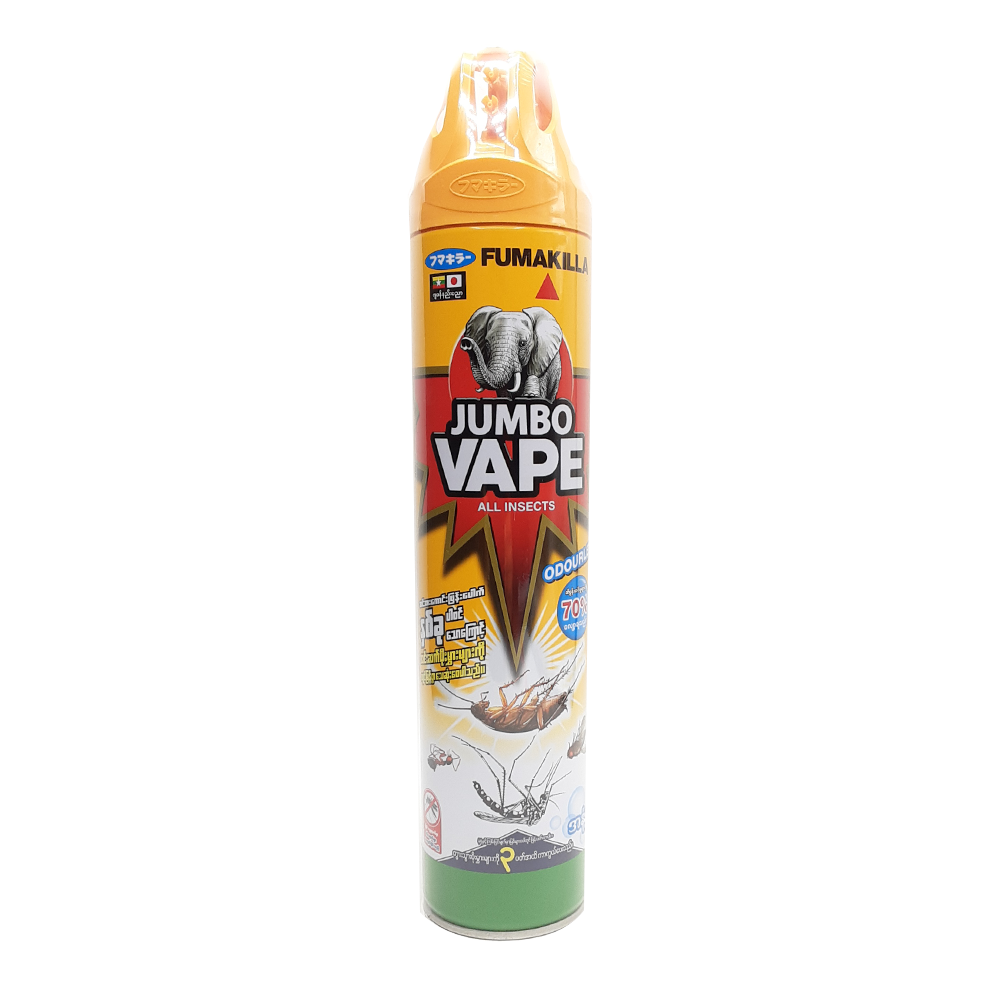 Makroclick | JUMBO VAPE MULTI INSECT KILLER AEROSOL ODOURLESS 600/690CC X 1