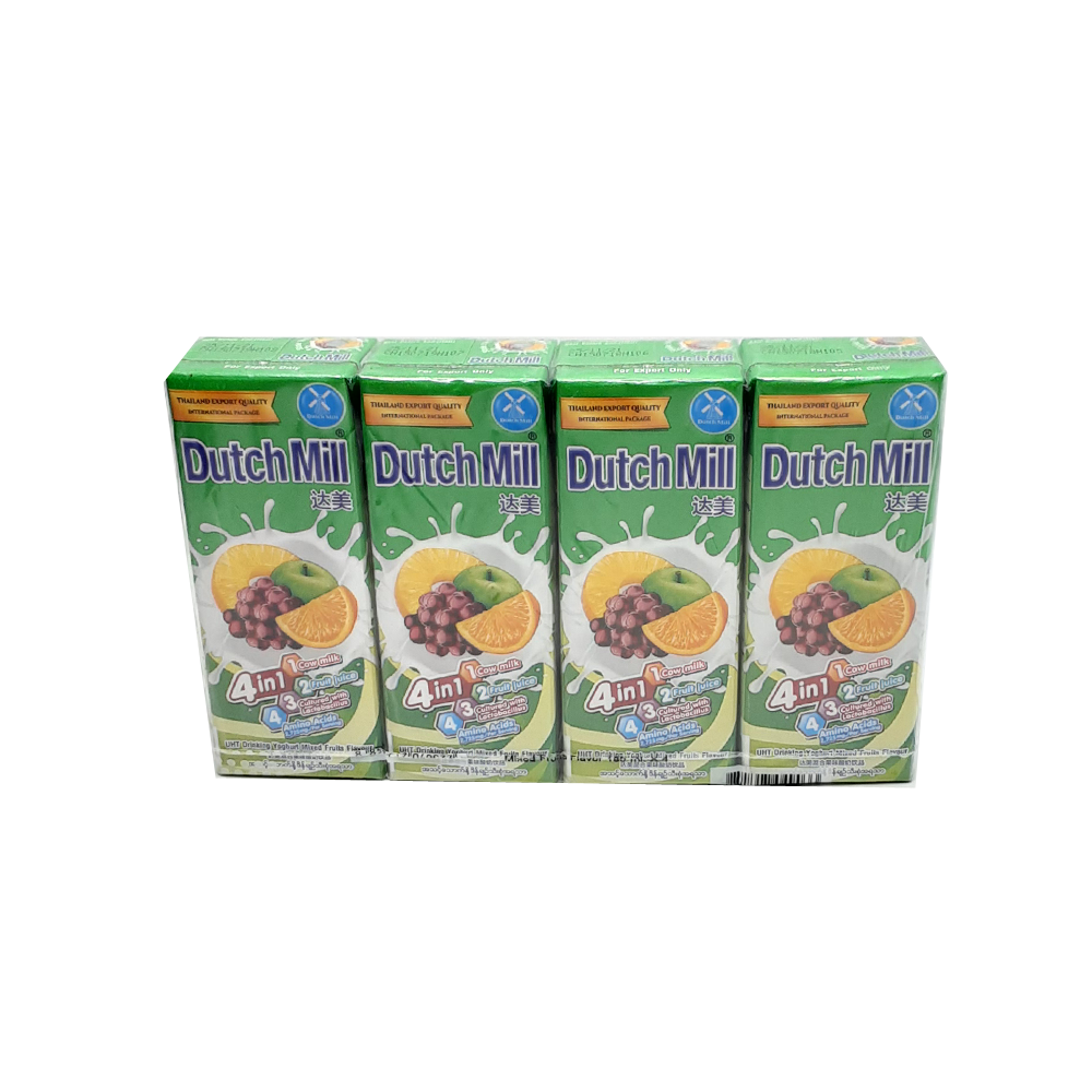 Makroclick | Dutch Mill Yog M Fruit 180ml*4