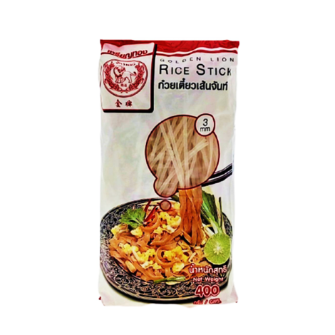 Makroclick | GOLDEN LION RICE STICK 3MM 400G