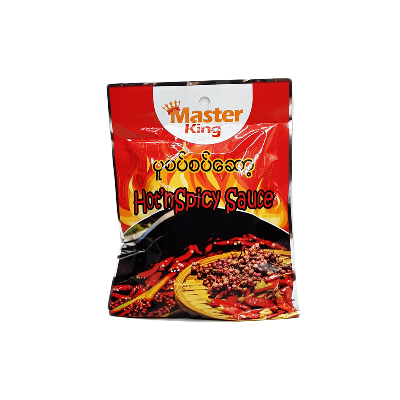 Makroclick | Master King Hot & Spicy Sauce 100 g x 3 pcs