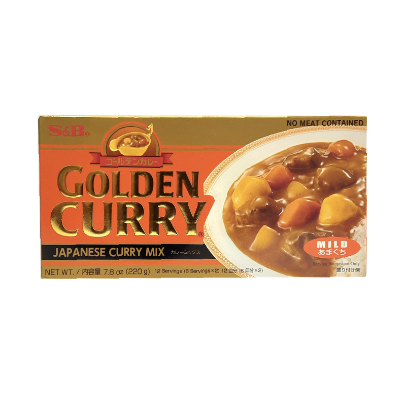 Makroclick | S&B GOLDEN CURRY MILD 220G