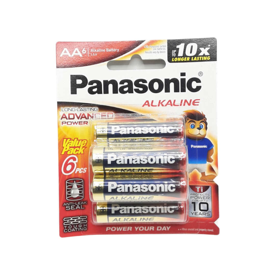 Makroclick | PANASONIC Battery Alkaline AA LR6T/6BB