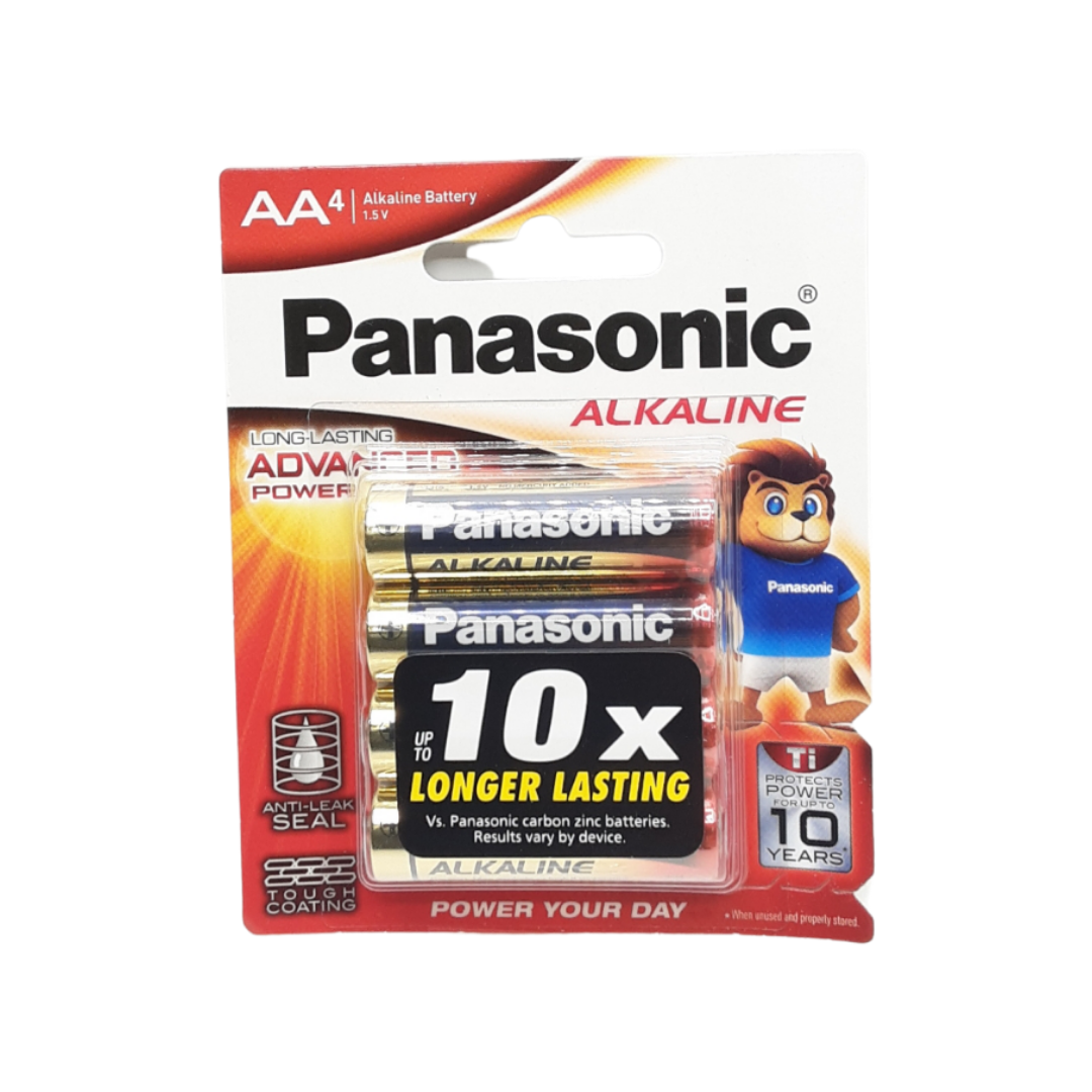 Makroclick | PANASONIC Battery Alkaline AA LR6T/4B