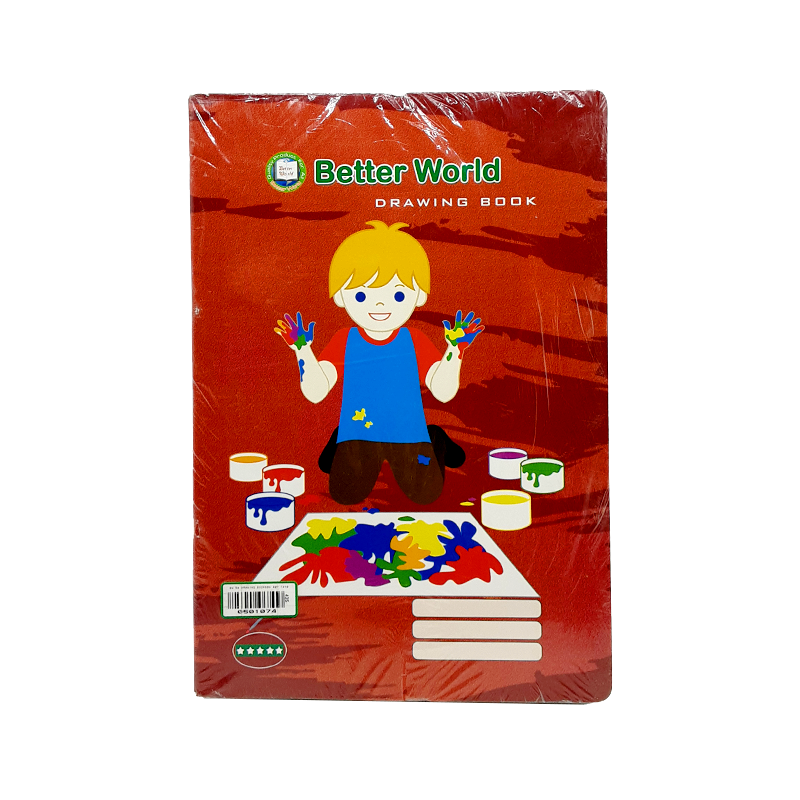 Makroclick | Better World 5* Drawing Book (60G - 60Pages) 10PCS