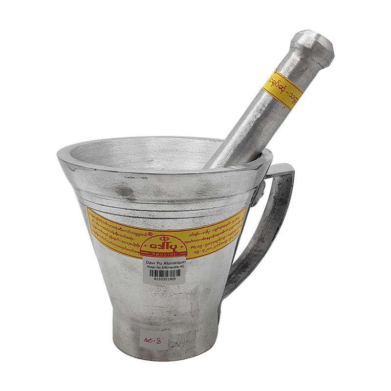 Makroclick | DAW PU MORTAR& PESTLE (ALU/ALU)NO8