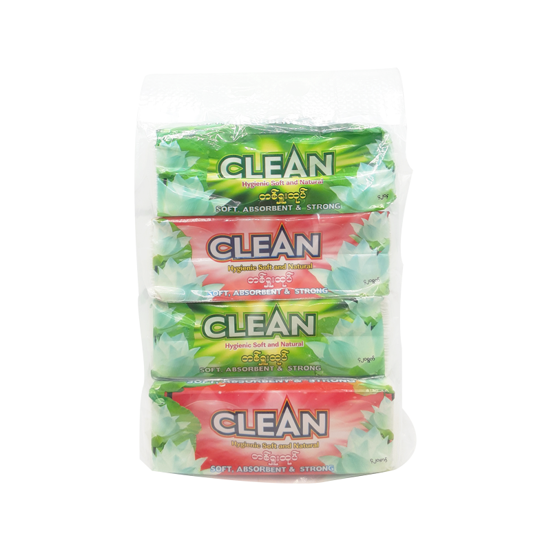 Makroclick | Clean Tissue Box Refill x 4 pcs