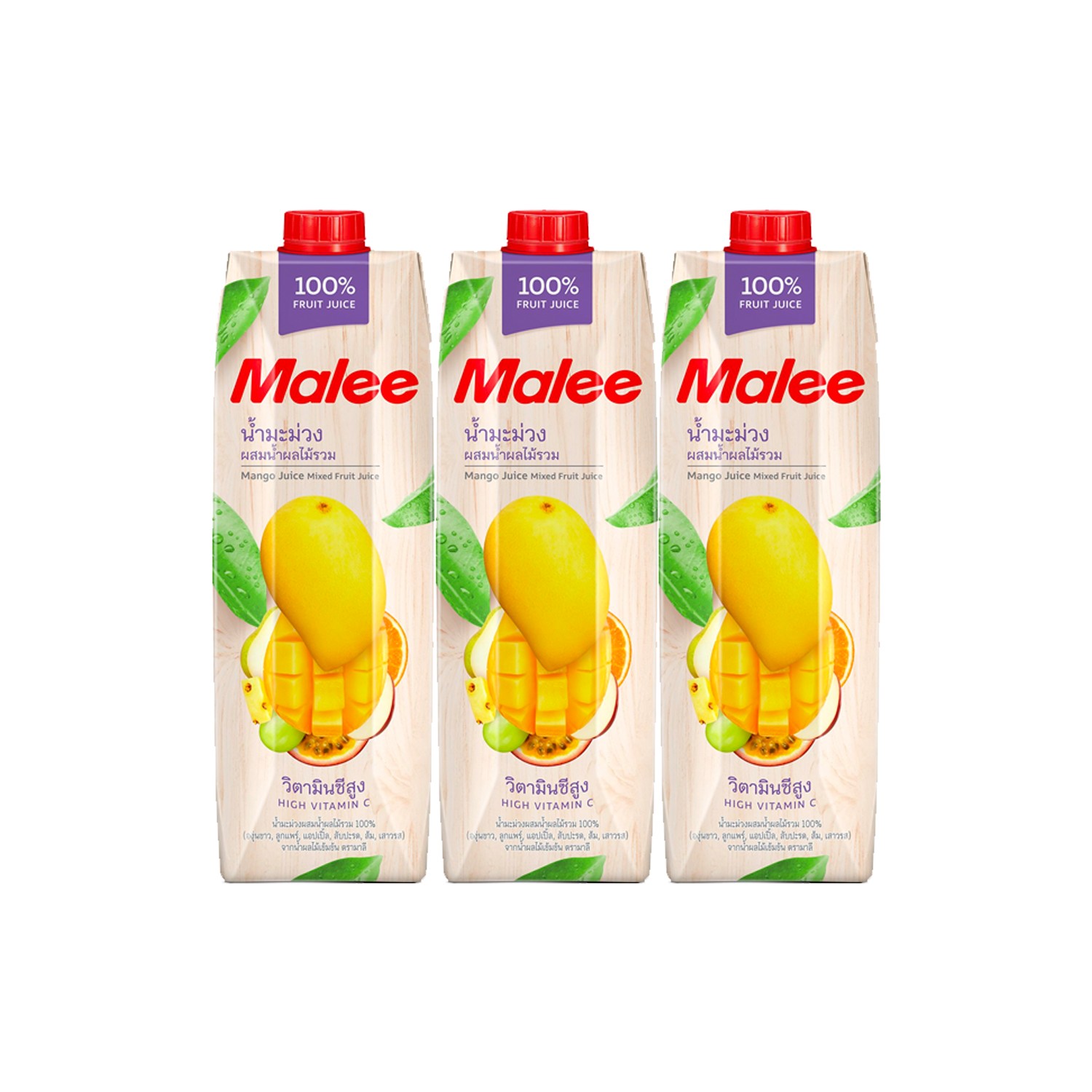 Makroclick | MALEE MANGO MIXED FRUIT 1LTR*3