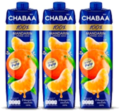 Makroclick | Chabaa 100% Mandarin 1 L x 3 pcs