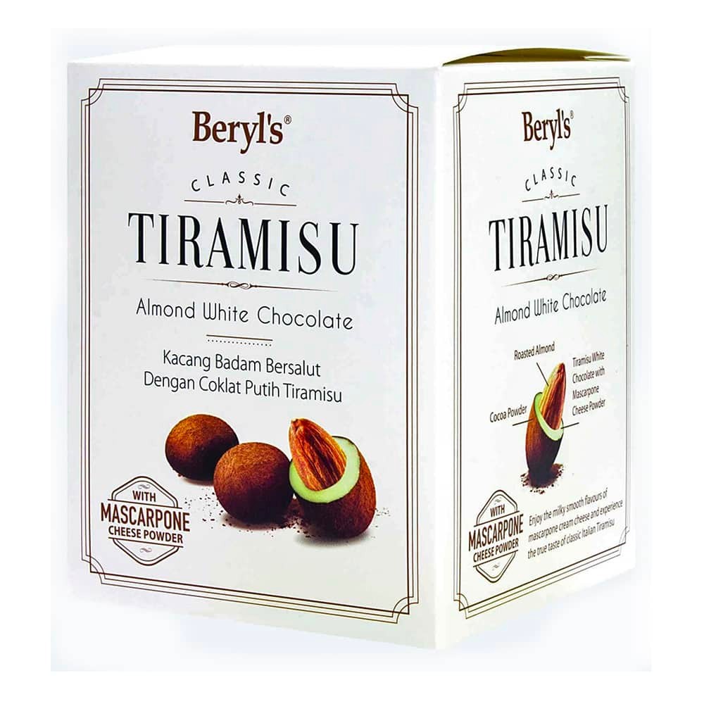 Makroclick | BERYL S TIRAMISU ALMOND MILK CHOCOLATE 100G*1