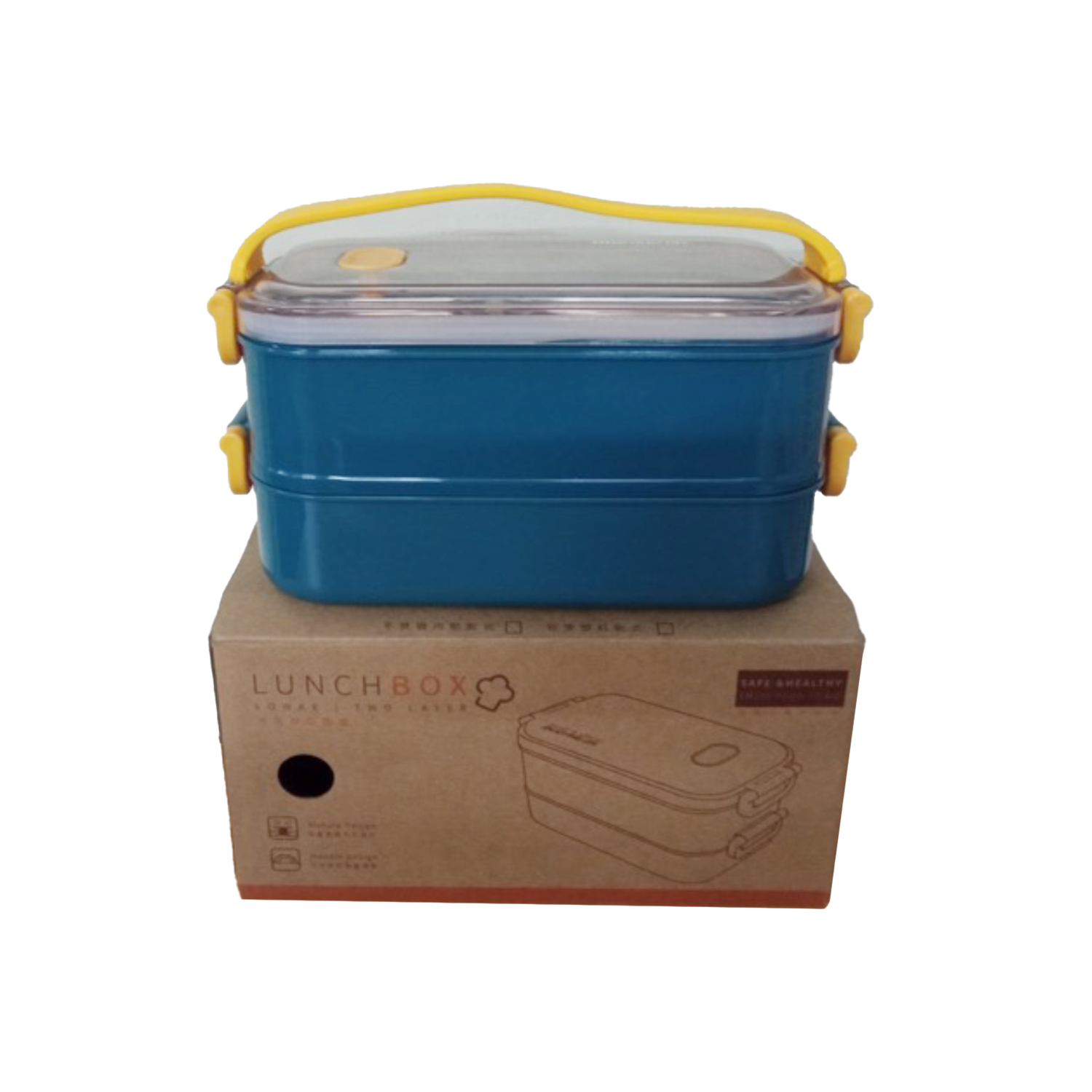 Makroclick | 2 TIER LUNCH BOX XC-363