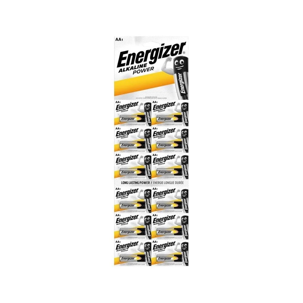 Makroclick | ENERGIZER Battery Alkaline Power AA x 12Pcs