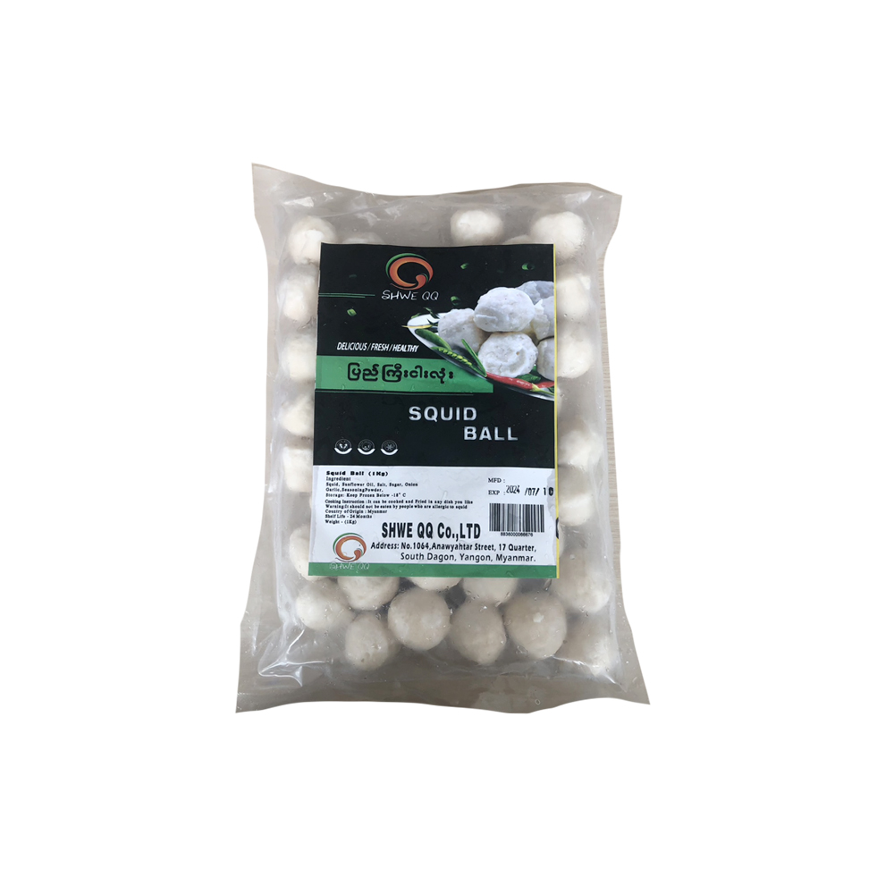 Makroclick | Shwe QQ Frozen Squid Ball 1 kg