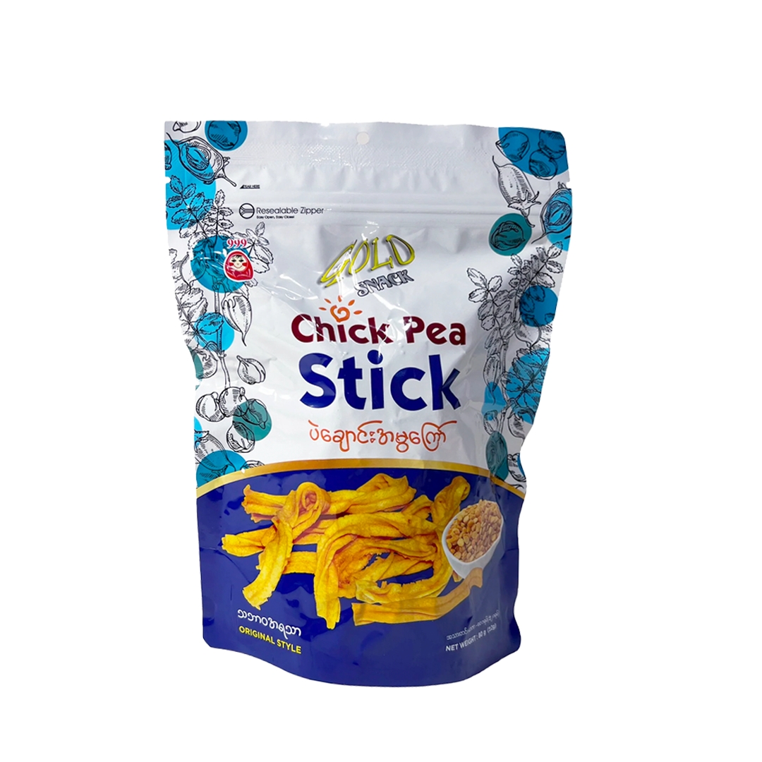 Makroclick | Gold Snack Chickpea Stick 80 g x 3 pcs