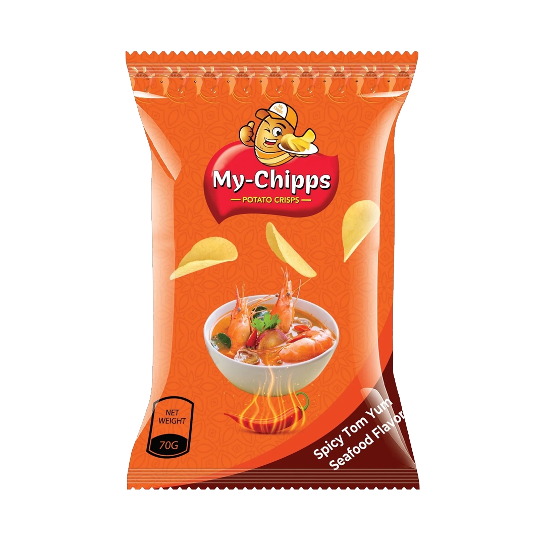 Makroclick | MY CHIPPS POTATO TOM YUM70G*3