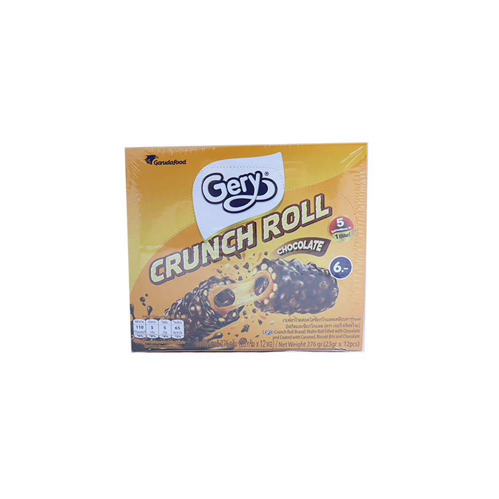 Makroclick | GERY CRUNCH CHOCO ROLL 24G*12S*12