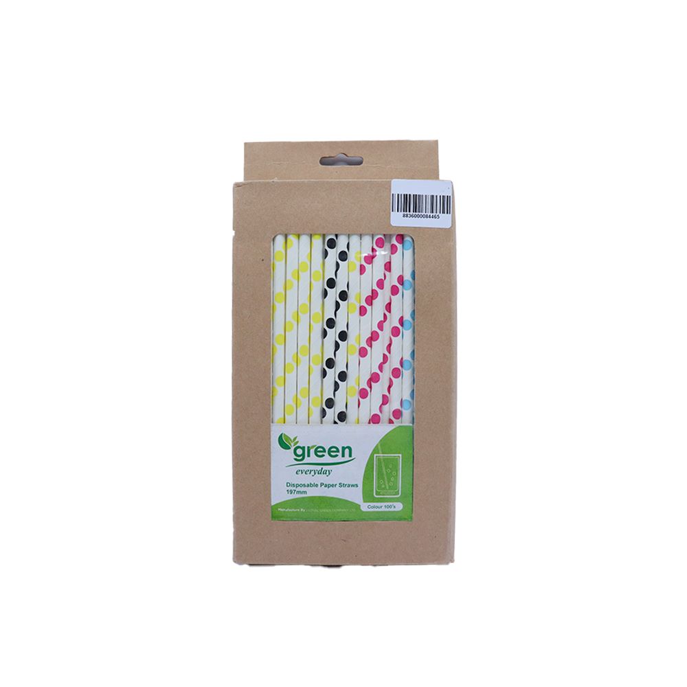 Makroclick | LG PAPER STRAW 100'S(COLOR)