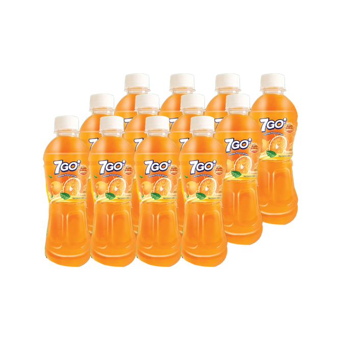 Makroclick | 7Go Orange Juice 320 ml x 12 pcs