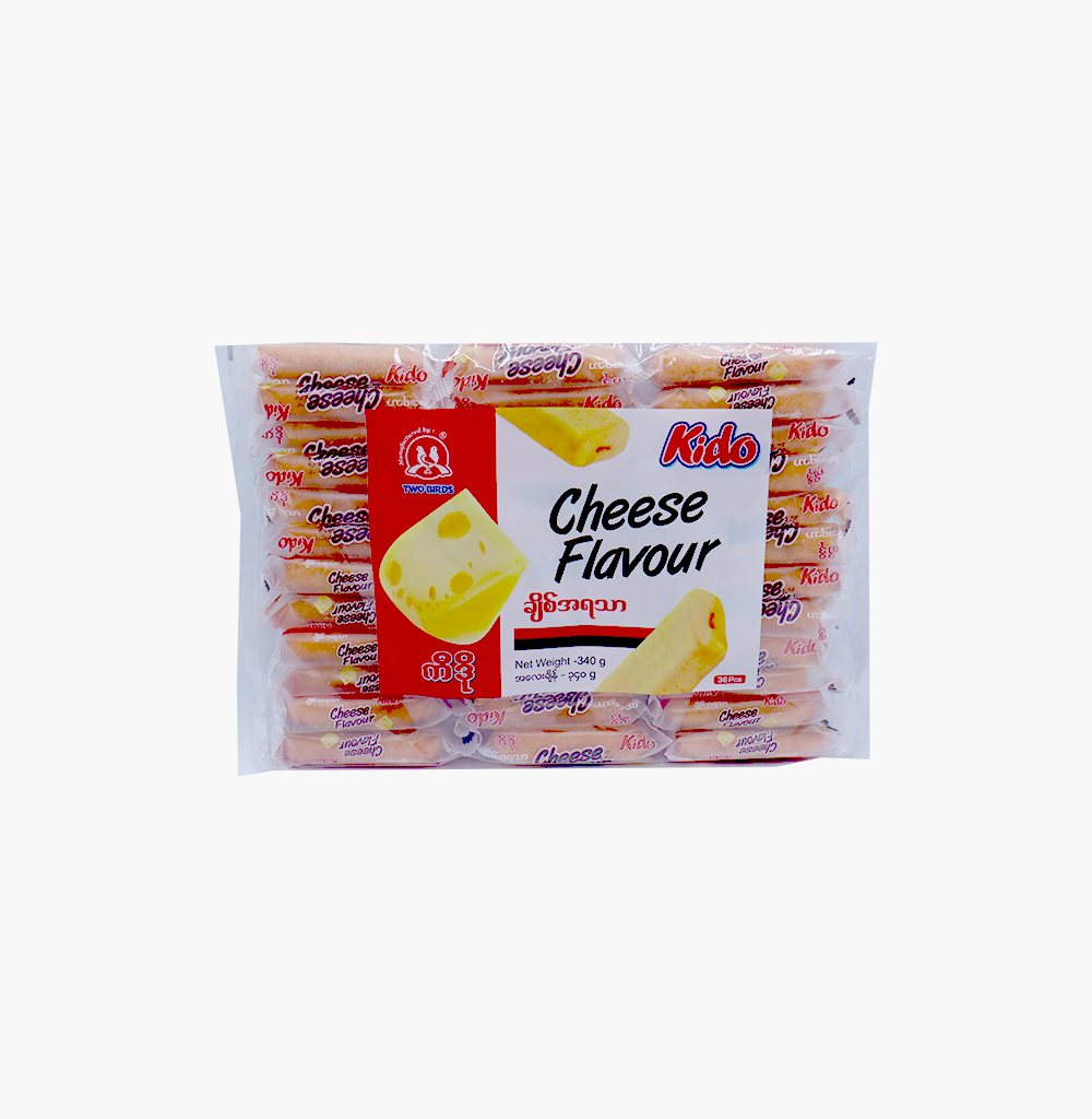 Makroclick | Kido Rice Cracker Cheese 340 g (36 pcs)