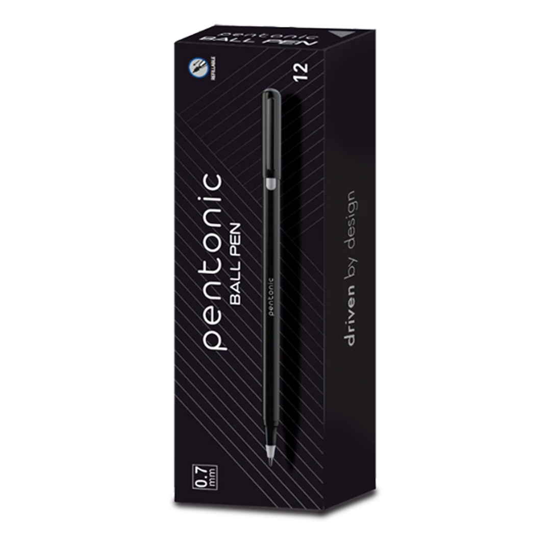 Makroclick | LINC PENTONIC BALL PEN 12PCS(Blk)