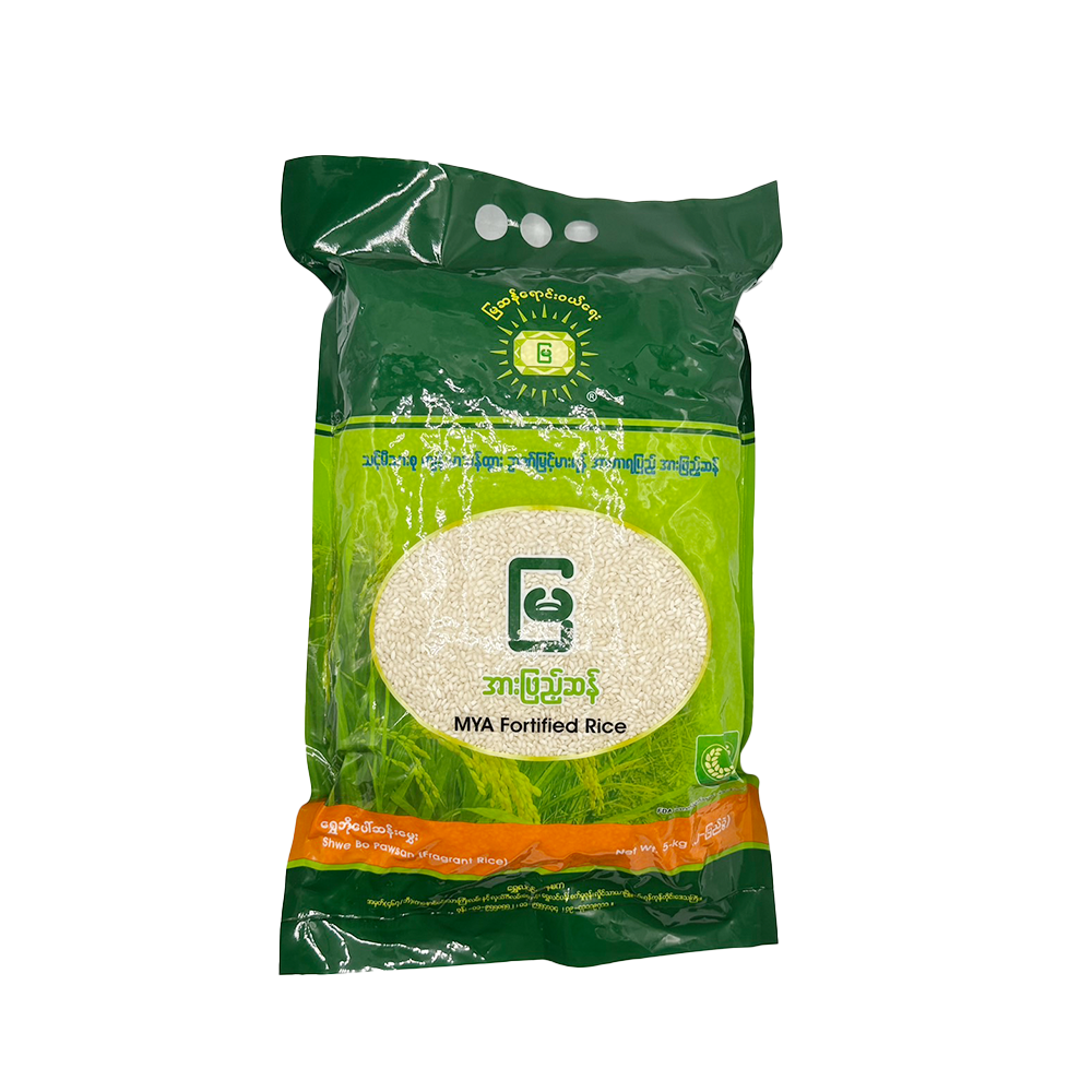 Makroclick | Mya Fortified Shwebo Pawsan Rice 5 kg