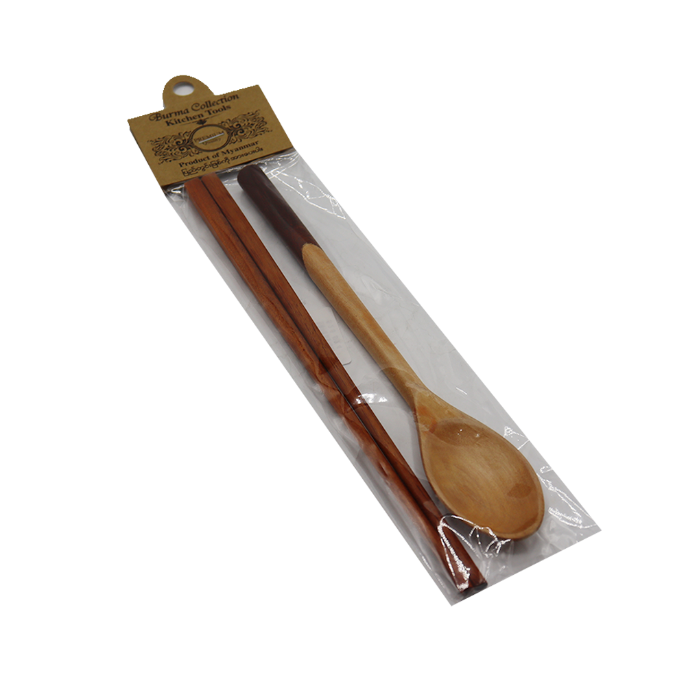 Makroclick | BC-SPOON & CHOPSTICK(BINGA WOOD)