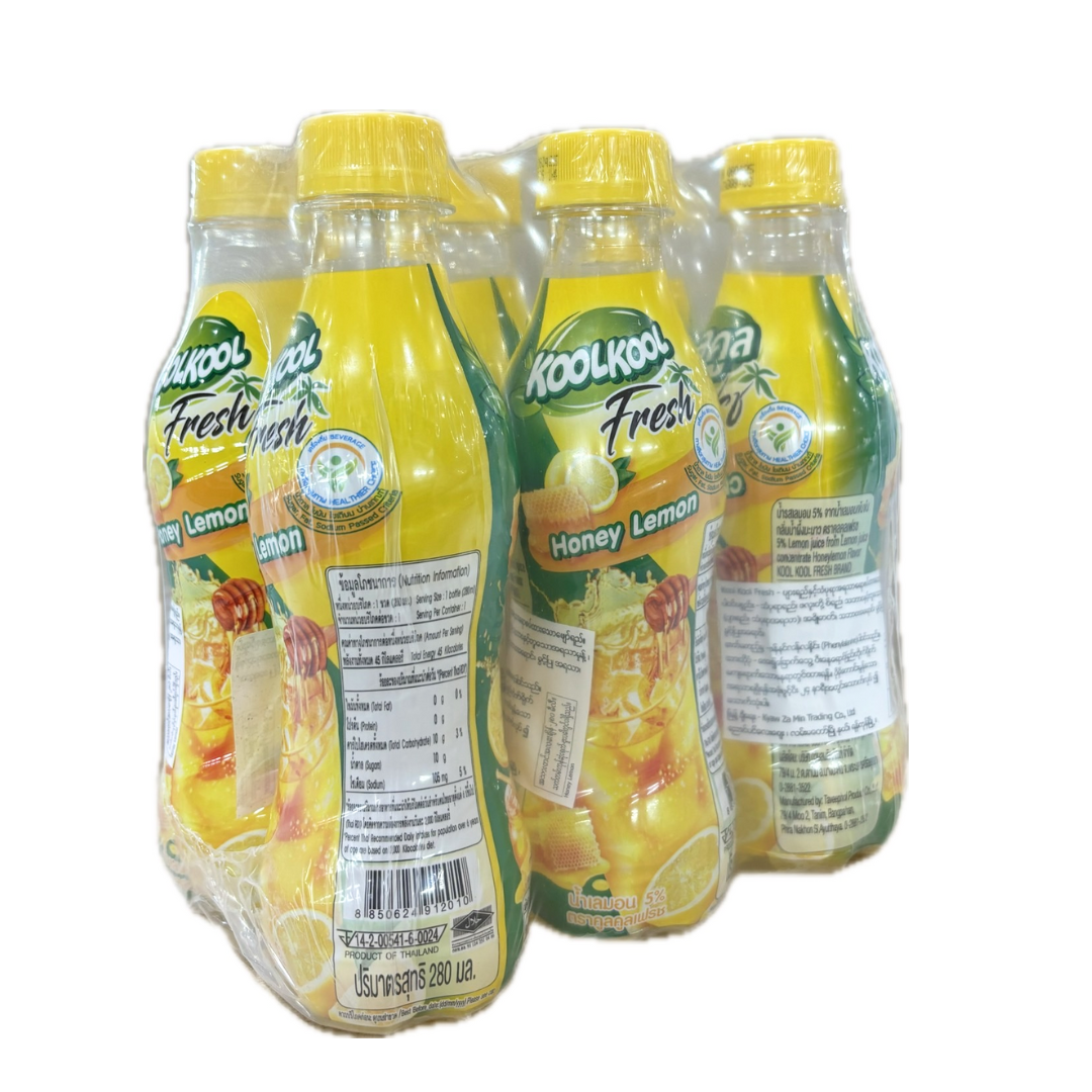 Makroclick | Kool Kool Honey Lemon 280ml*6