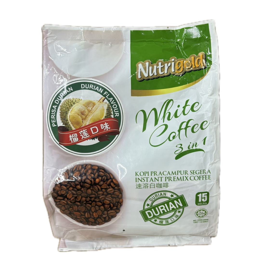 Makroclick | NUTRIGOLD DURIAN COFFEE 30G*15S