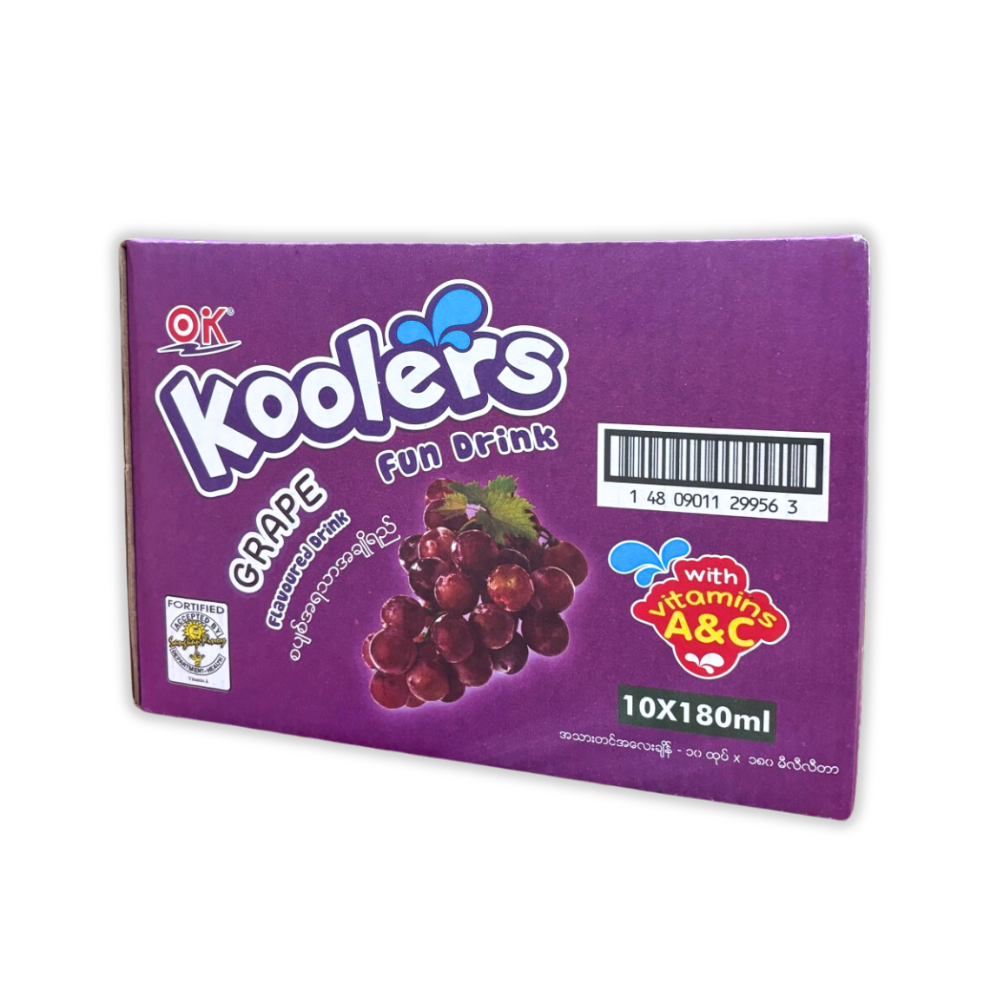 Makroclick | OK Koolers Grape Drink 180ML*10