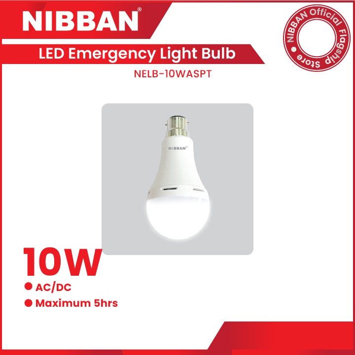 Makroclick | NIBBAN Ac/Dc Bulb 10W Nelb10W (spring type)