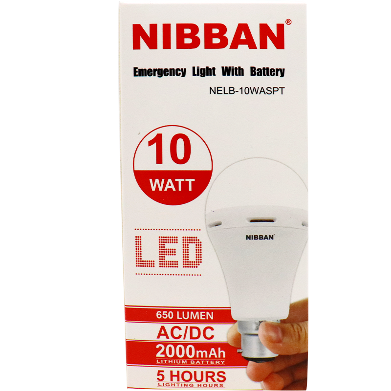 Makroclick | NIBBAN Ac/Dc Bulb 10W Nelb10W (spring type)