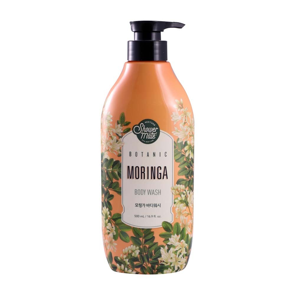 Makroclick | Shower Mate Botanical Moringa Body Wash 500 ml