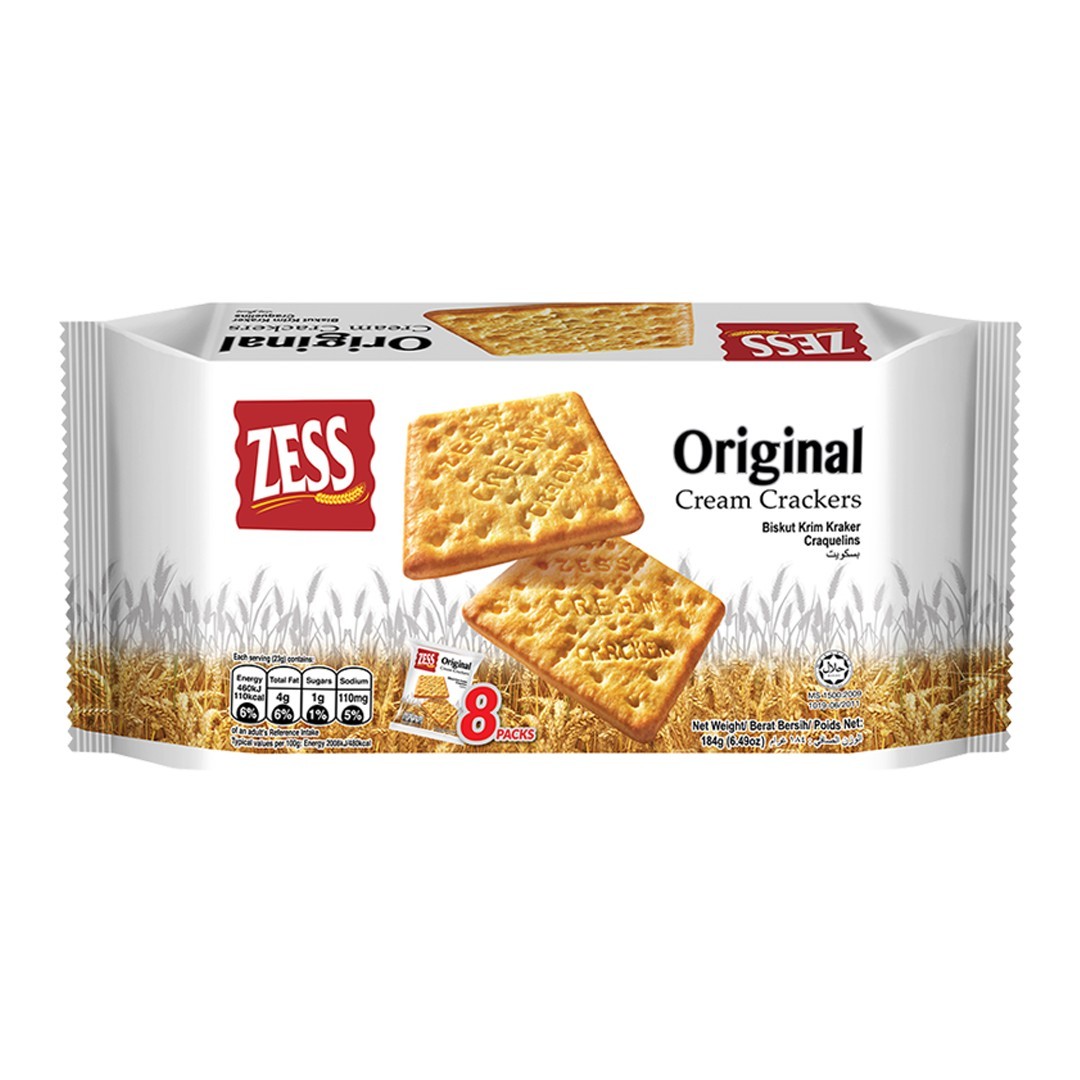 Makroclick | ZESS ORI CREAM CRACKERS 184G*1