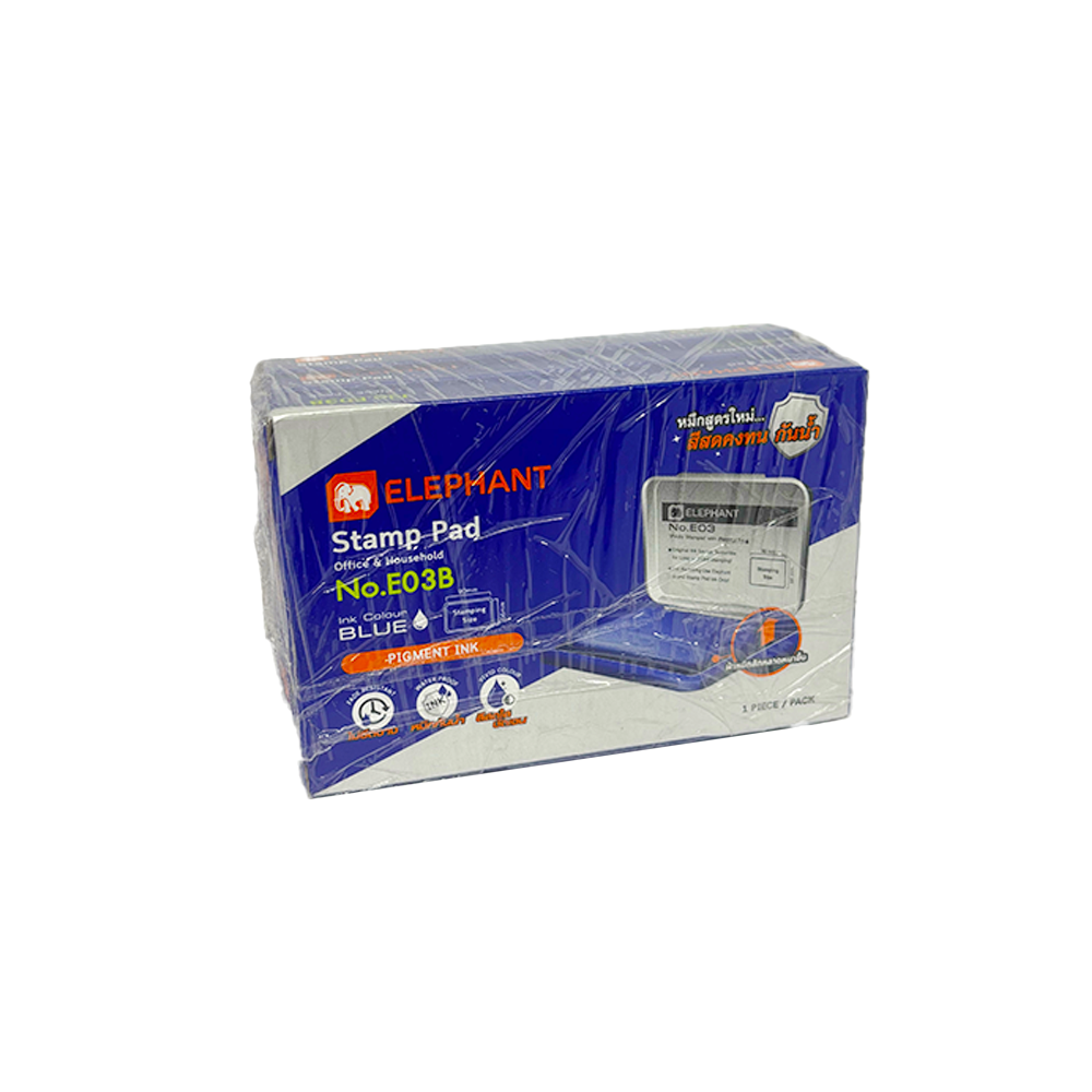 Makroclick | ELEPHANT STAMP PAD #E03 BLUE 1X3