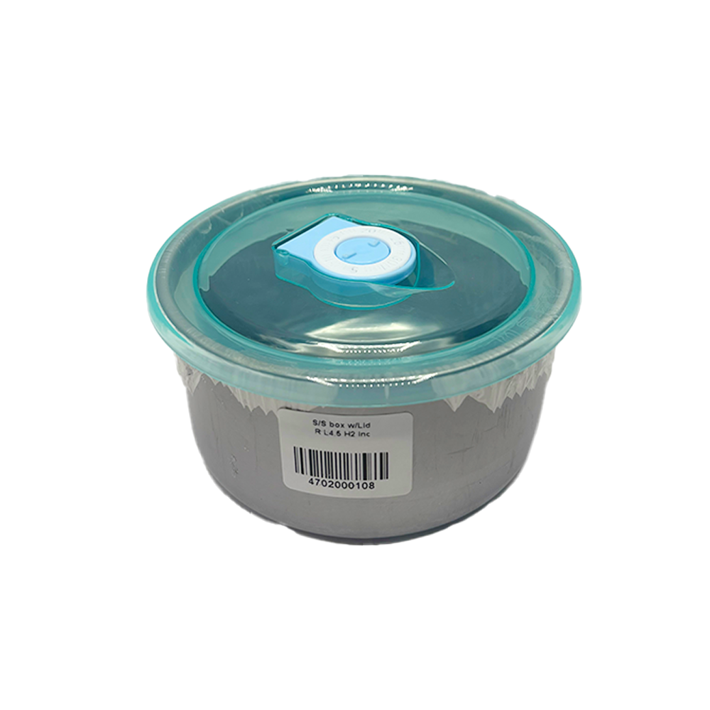 Makroclick | S/S box w/Lid R L4.5 H2 inc