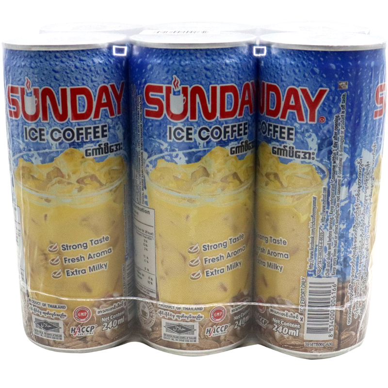Makroclick | Sunday Ice Coffee 230 ml x 6 pcs