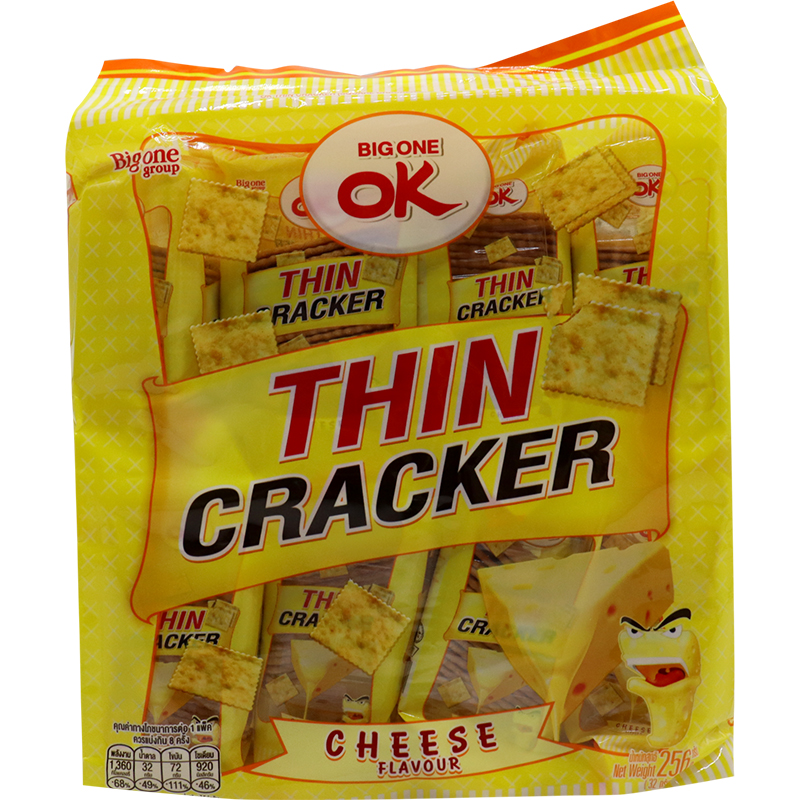 Makroclick | OK Thin Cheese Cracker 32 g x 8 pcs