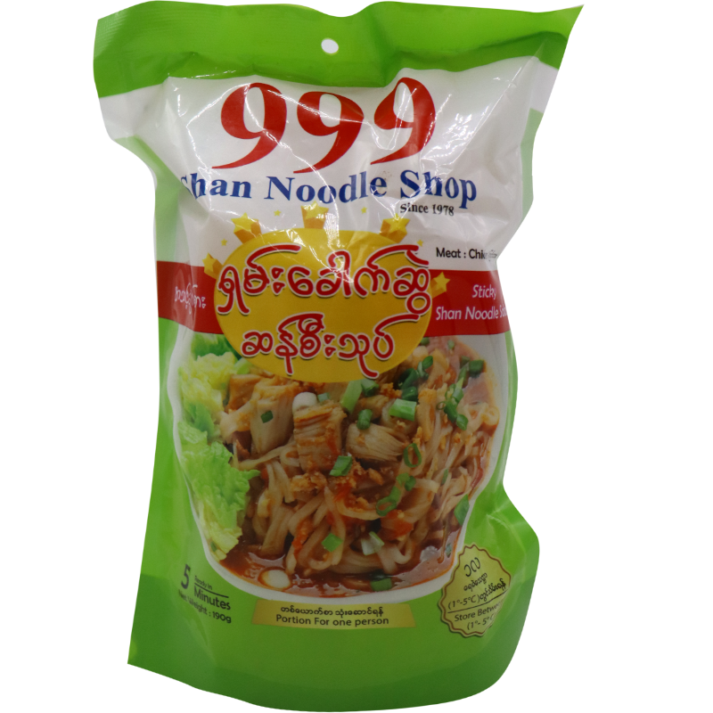 Makroclick | 999 Sticky Rice Shan Noodle 190 g