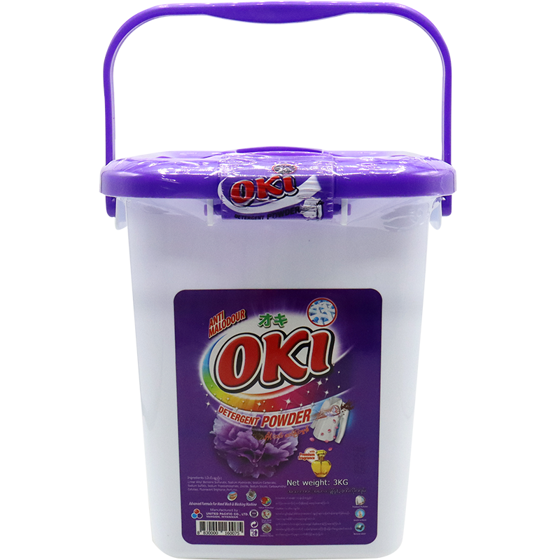 Makroclick | OKI DETERGENT POWDER PURPLE ANTI MALODOUR 3KG X 1