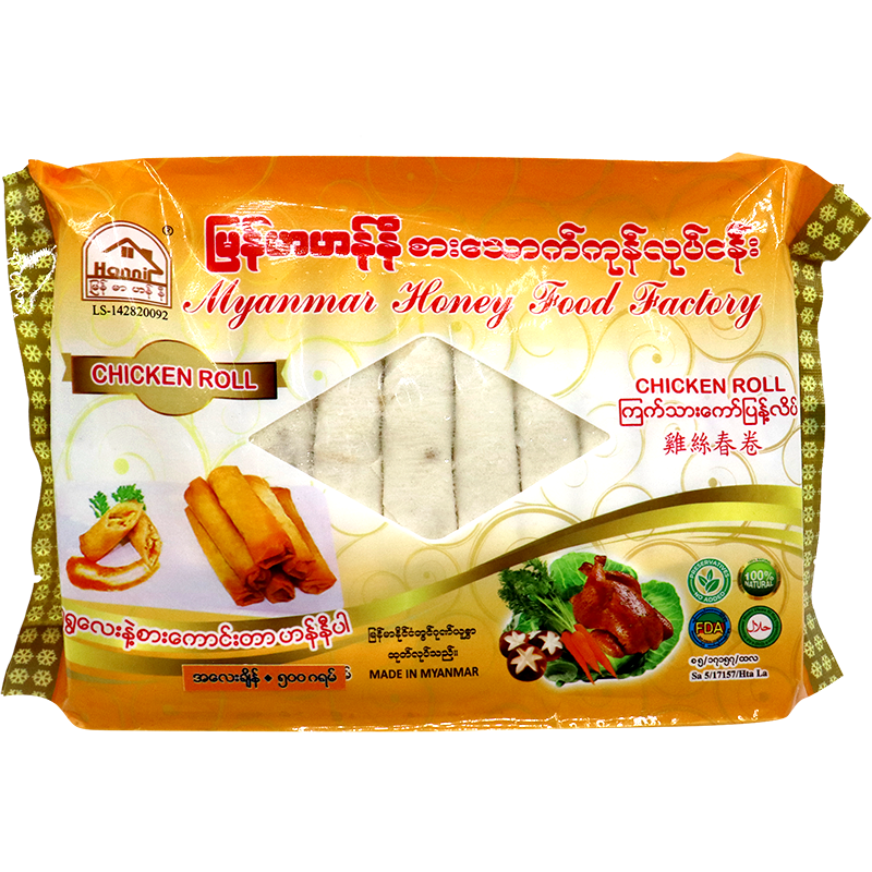 Makroclick | Myanmar Honey Frozen Chicken Spring Roll 500 g