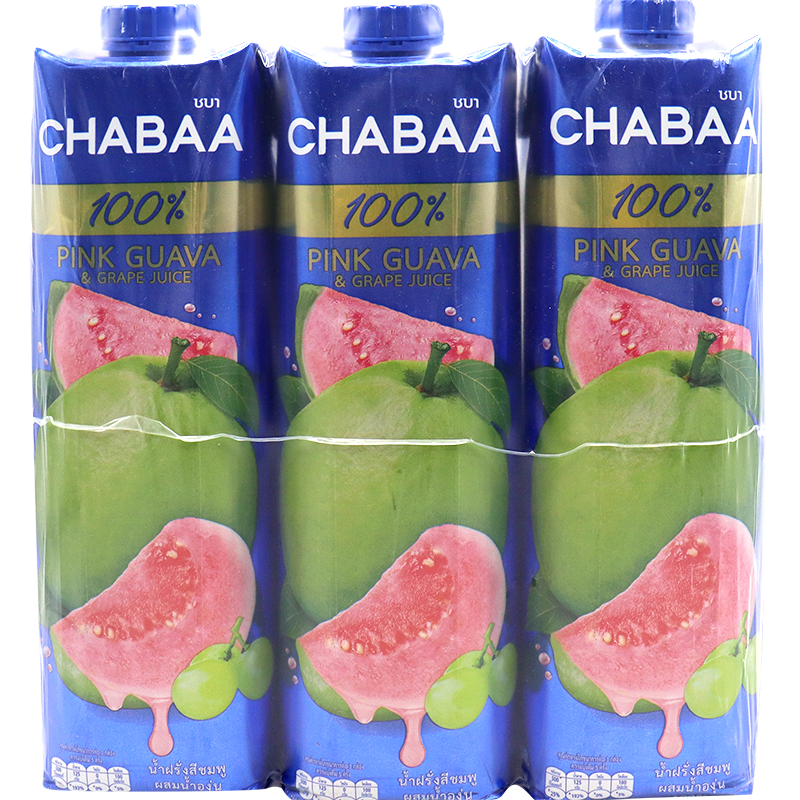 Makroclick | CHABAA PINK GWAVA & GRAPE 1LTR*3