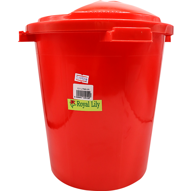 Makroclick | BUCKET WITH COVER-12.5LITER-ROYAL LILY